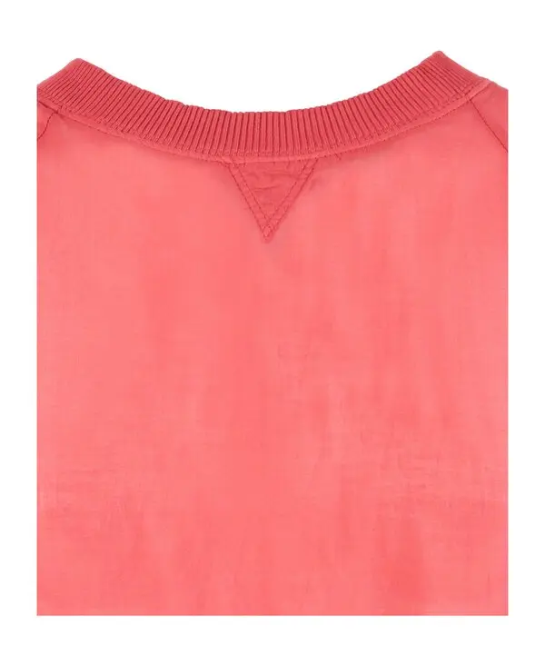 Aspesi Garment-dyed Voile Blouse - Red