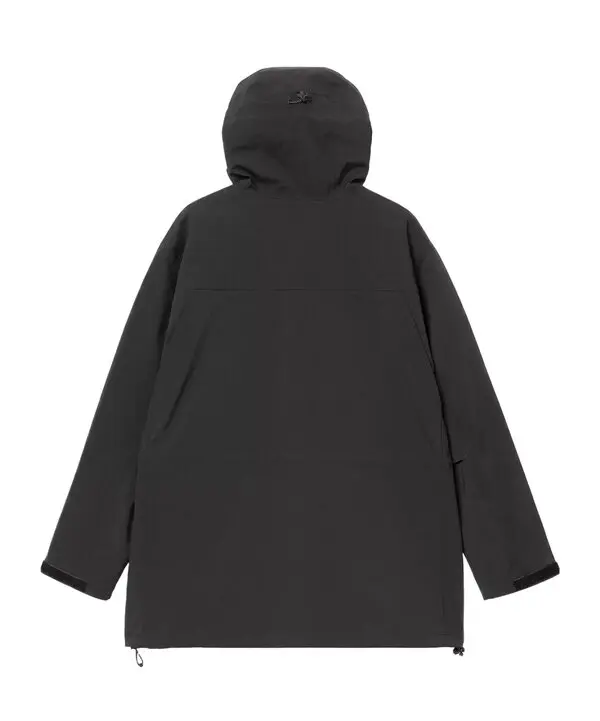 Carhartt Work In Progress Bowden Hooded Raincoat - Black