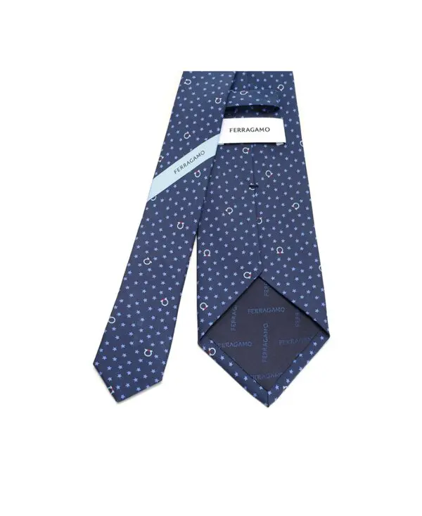 FERRAGAMO Printed Neck Tie