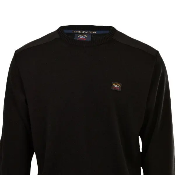 PAUL  SHARK Paul & Shark Round Neck Logo Pullover