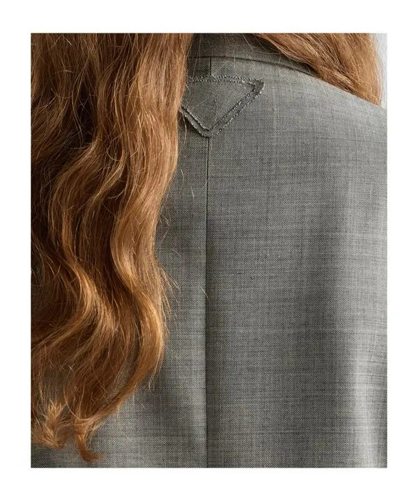 Prada Double-breasted Tailored Blazer