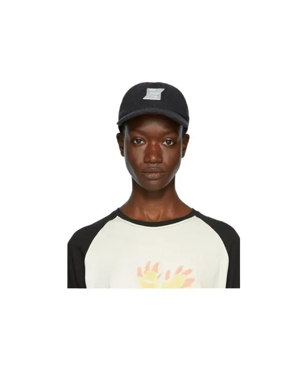 We11Done Logo-patch Wool Cap