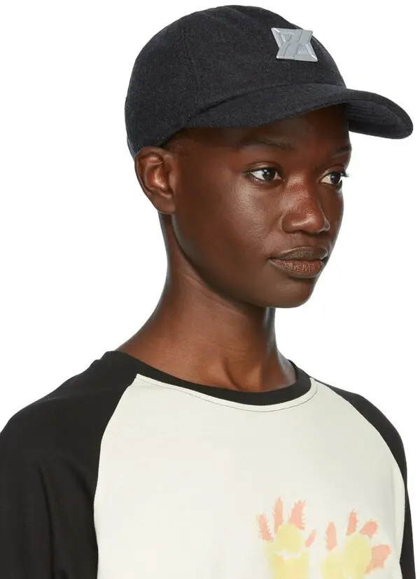 We11Done Logo-patch Wool Cap