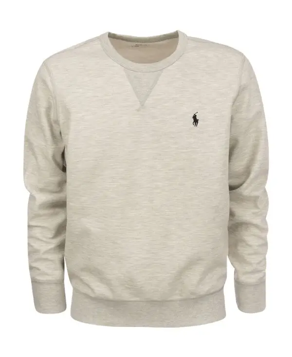 Polo Ralph Lauren Pony Embroidered Crewneck Sweatshirt - Nude