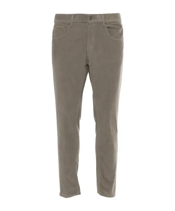 DONDUP Dian Tapered-leg Corduroy Trousers - Gray