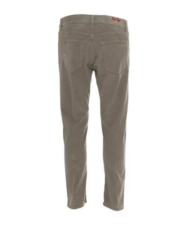 DONDUP Dian Tapered-leg Corduroy Trousers - Gray