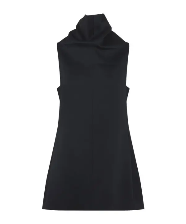 Khaite Daria Sleeveless Mini Dress - Black