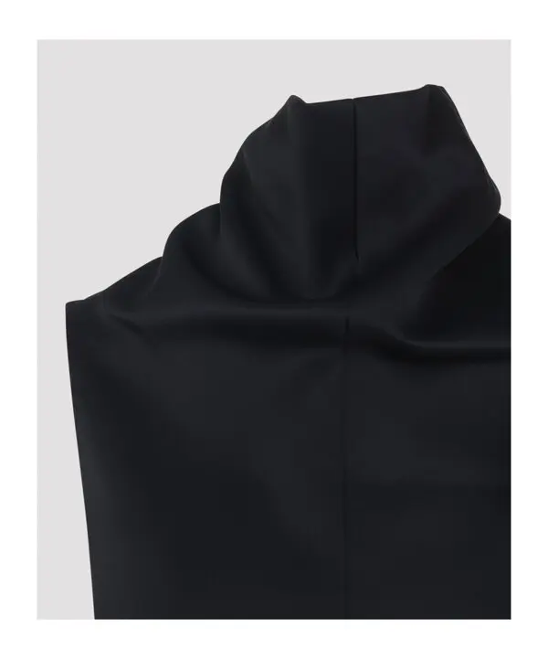 Khaite Daria Sleeveless Mini Dress - Black