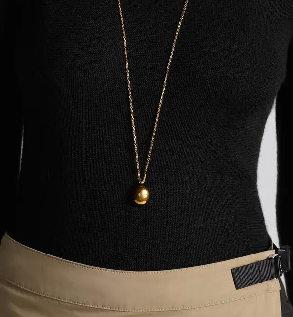 Dior Embroidered Bee Ribbed Turtleneck Sweater