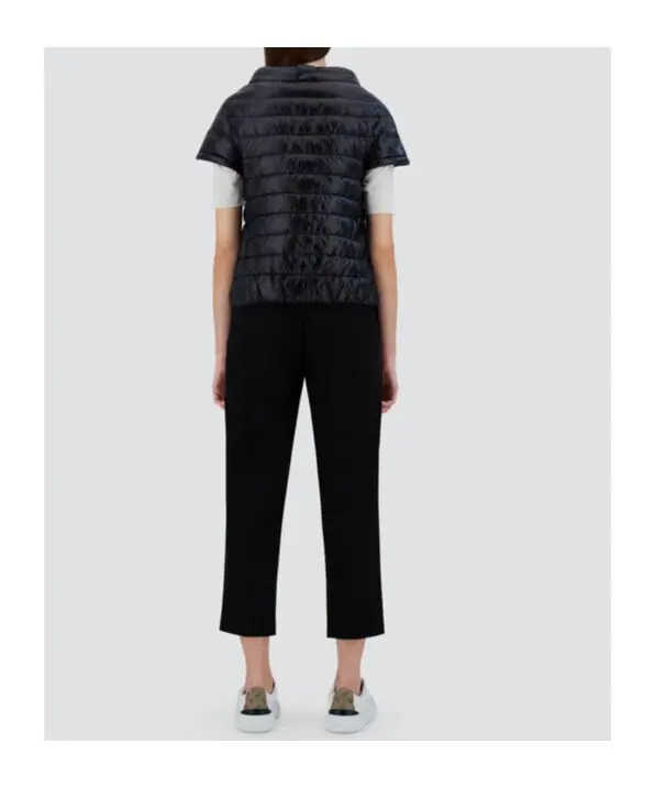 Herno Greta Short-sleeved Puffer Jacket - Black
