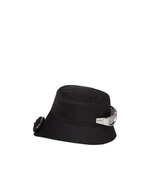 Prada Pouch Detailed Bucket Hat