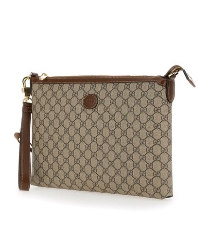 Gucci Gg Monogram Shoulder Bag