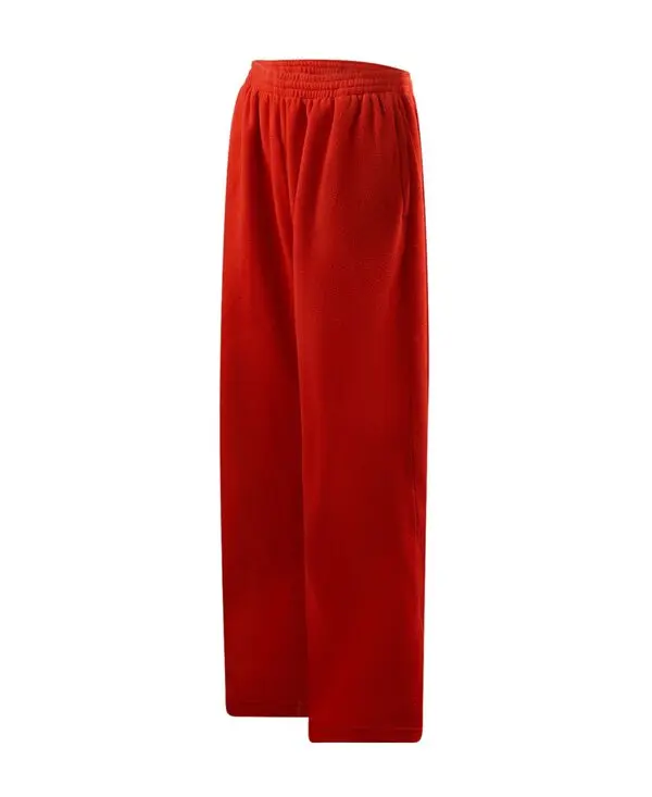 Balenciaga Plush Comfortable Pajamas - Red