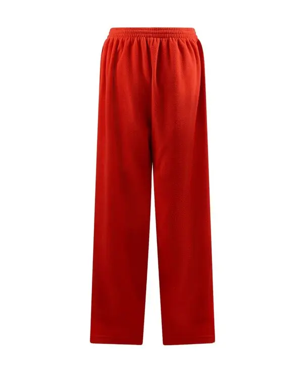Balenciaga Plush Comfortable Pajamas - Red
