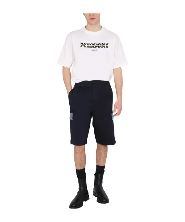 Missoni Elasticated Waist Cargo Shorts