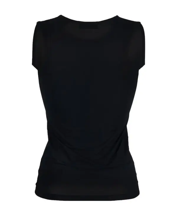 JIL SANDER Logo Crewneck Tank Top
