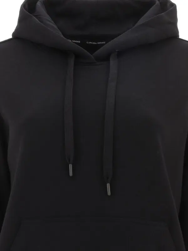 Canada Goose Logo Patch Drawstring Hoodie