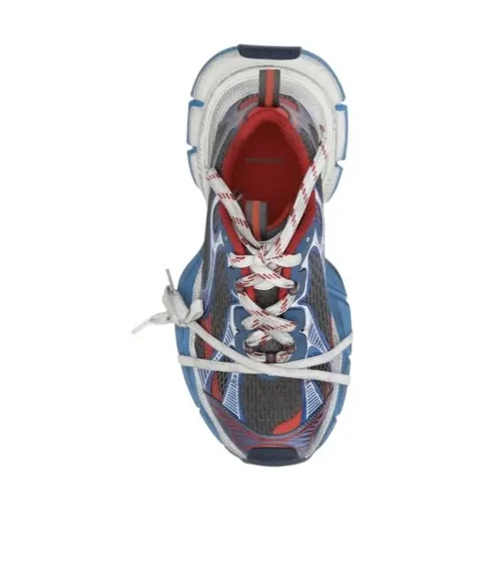 Balenciaga 3xl Lace-up Sneakers - Gray