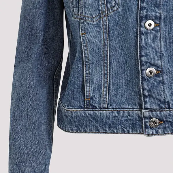 Bottega Veneta Long-sleeved Denim Jacket