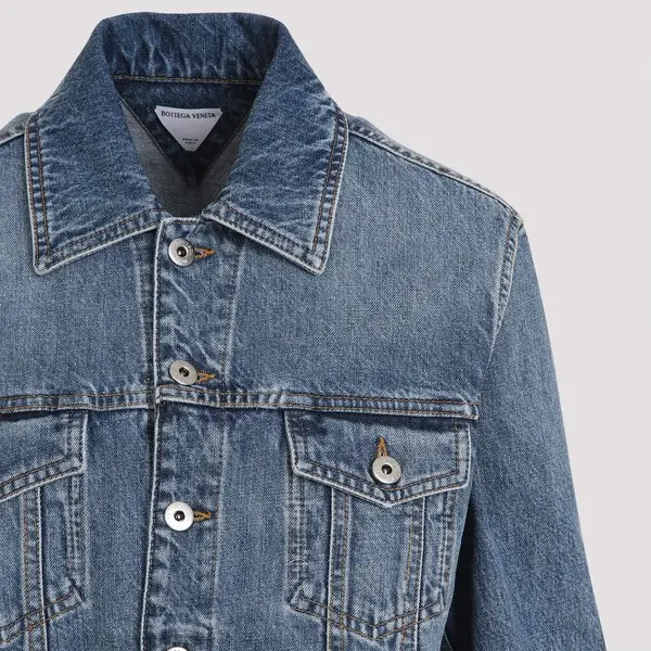 Bottega Veneta Long-sleeved Denim Jacket