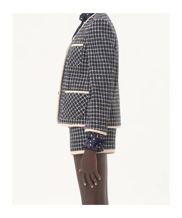 Valentino Garavani V-neck Button-up Jacket