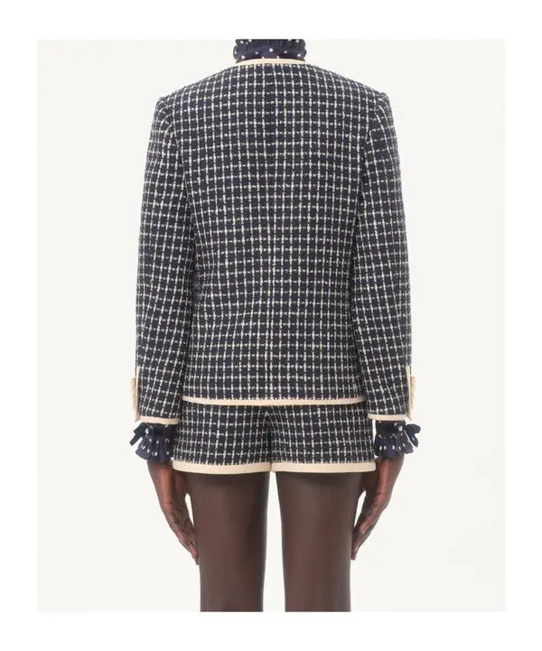 Valentino Garavani V-neck Button-up Jacket