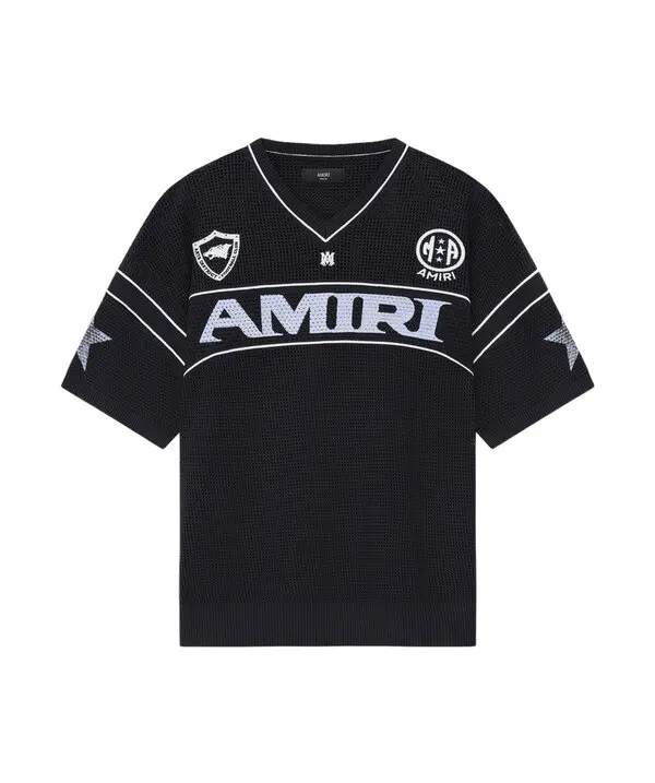 Amiri Sport Jersey T-shirt - Black