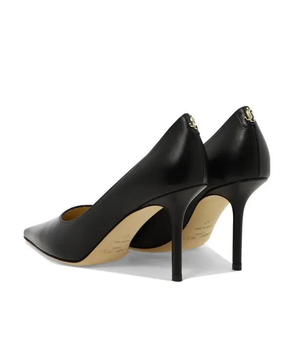 JIMMY CHOO Love 85 Pointed Toe Stiletto Pumps - Black