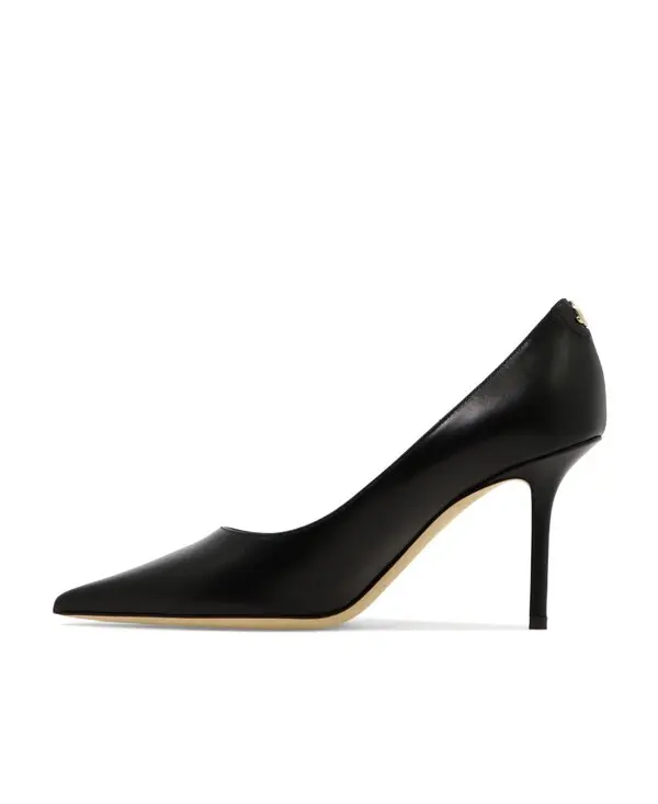 JIMMY CHOO Love 85 Pointed Toe Stiletto Pumps - Black