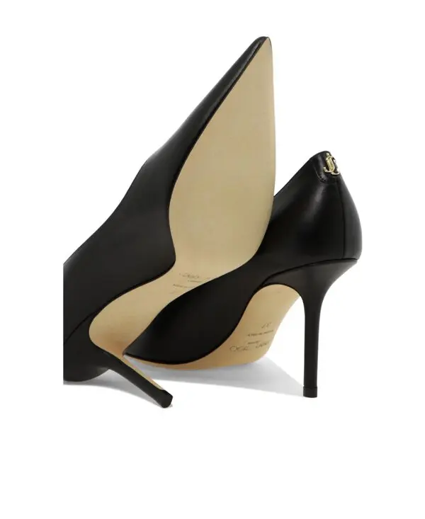 JIMMY CHOO Love 85 Pointed Toe Stiletto Pumps - Black