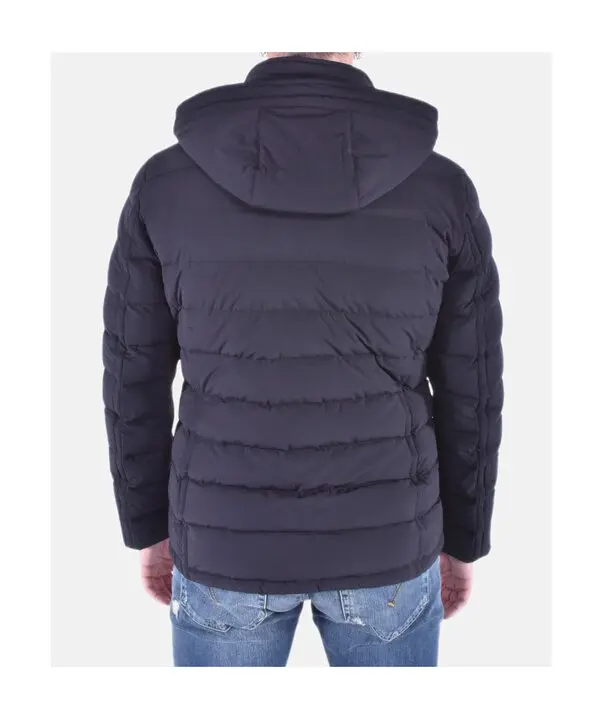 MOORER Long-sleeved Quilted Jacket With Hood