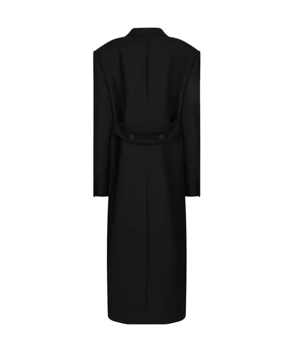 Dolce & Gabbana Long Double-breasted Tuxedo Coat