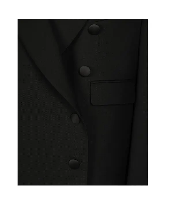 Dolce & Gabbana Long Double-breasted Tuxedo Coat