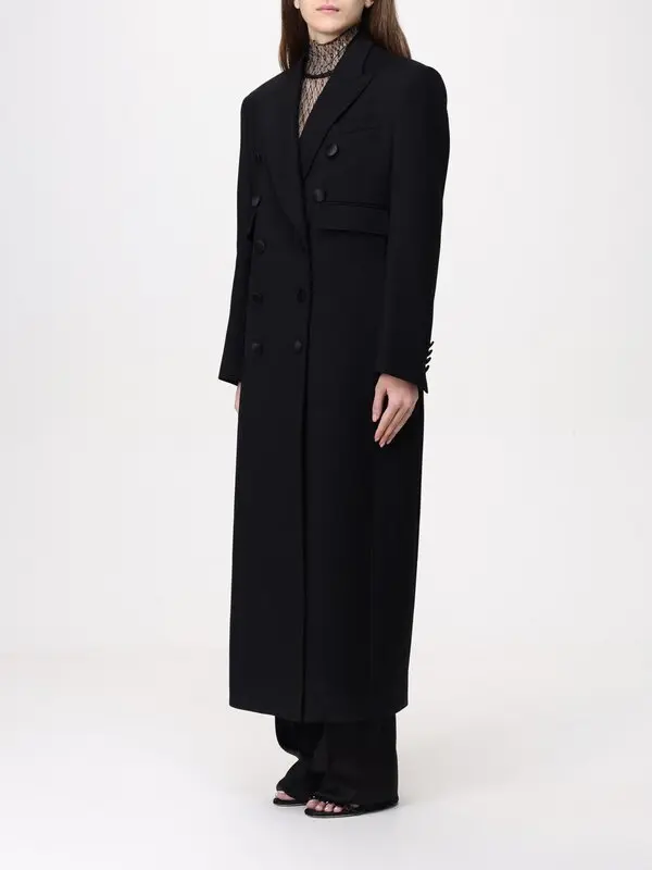 Dolce & Gabbana Long Double-breasted Tuxedo Coat