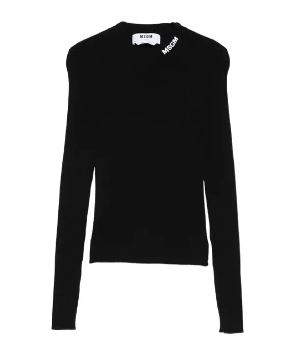 MSGM Ribbed Stretch Sweater