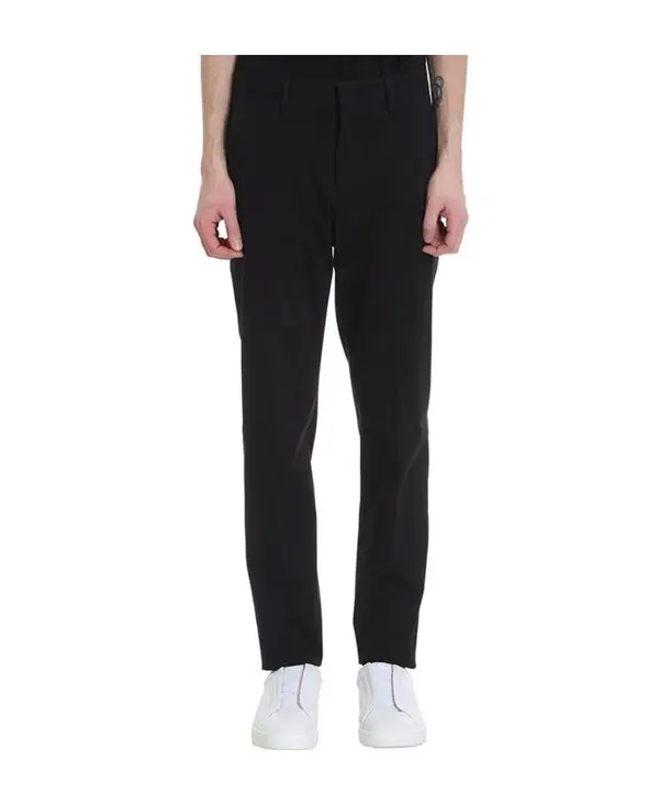 Zegna Logo Detail Casual Pants