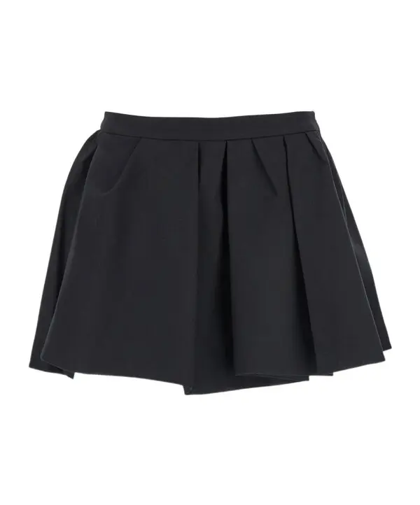 SHUSHU/TONG Pleated Mini Skirt - Black