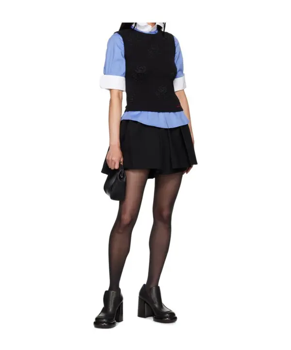 SHUSHU/TONG Pleated Mini Skirt