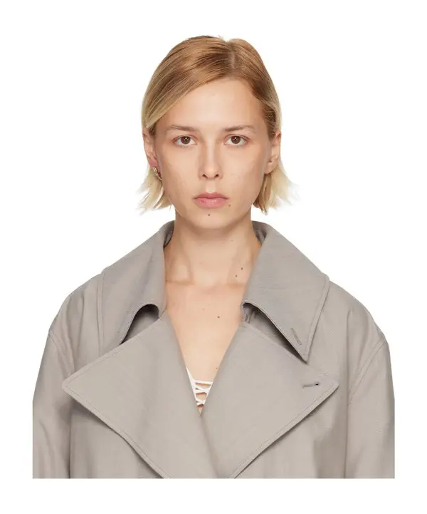 Sophie Bille Brahe Croissant Fleur Single Earring