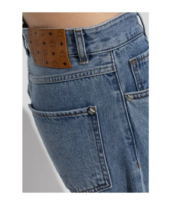 Mcm Belt Loop Jeans - Blue