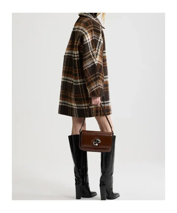 PATOU Checked Wool Coat