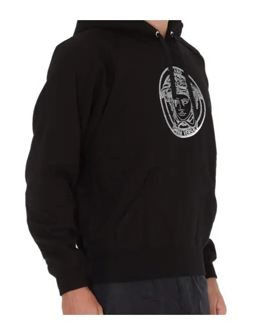 Versace Logo Print Hoodie
