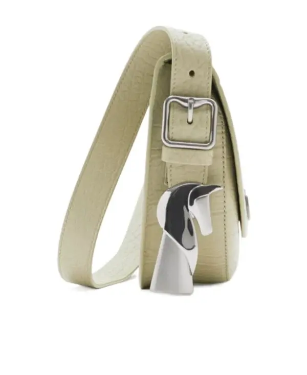 Burberry Chess Leather Crossbody Bag