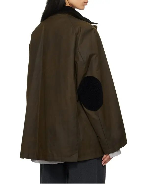 TOTEME Collared Jacket With Pocket Detail - Bark
