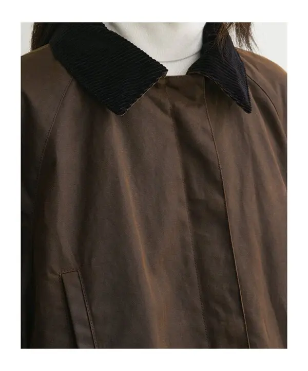 TOTEME Collared Jacket With Pocket Detail - Bark