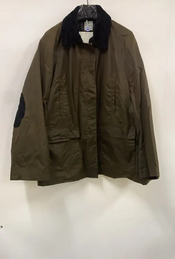 TOTEME Collared Jacket With Pocket Detail - Bark