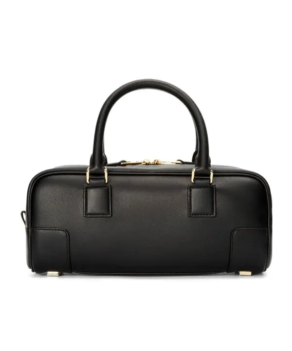 Loewe Amazona 23 Cropped Bag In Nappa Calfskin - Black