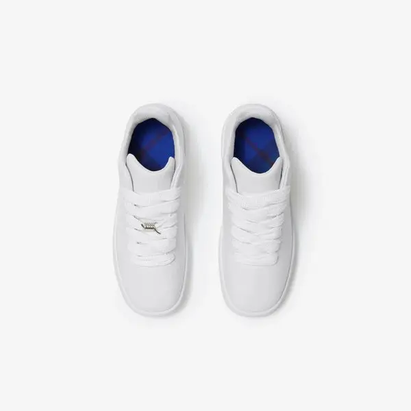 Burberry Logo Embossed Lace-up Sneakers