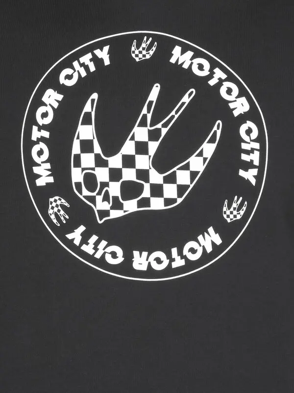 Alexander McQueen Checkerboard Graphic Hoodie