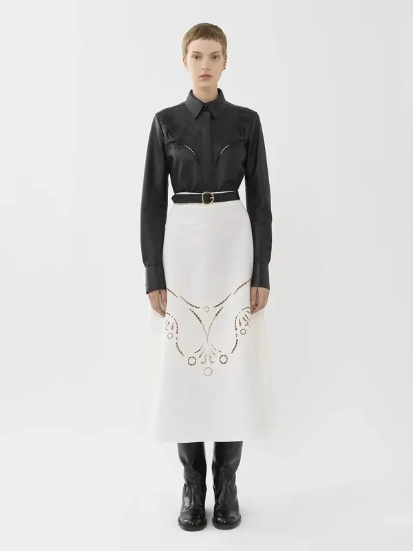Chloé Embroidered Shirt